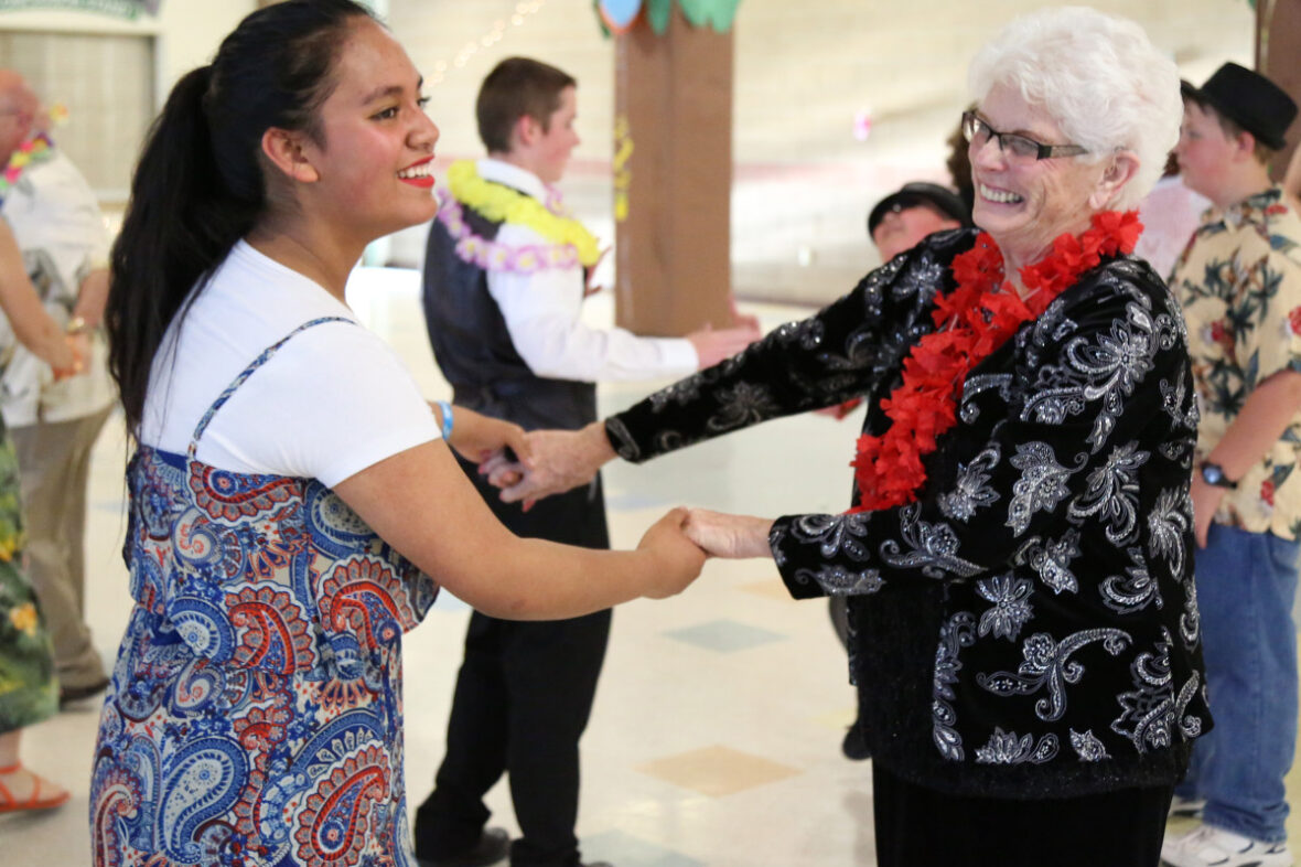Teens host prom for senior citizens