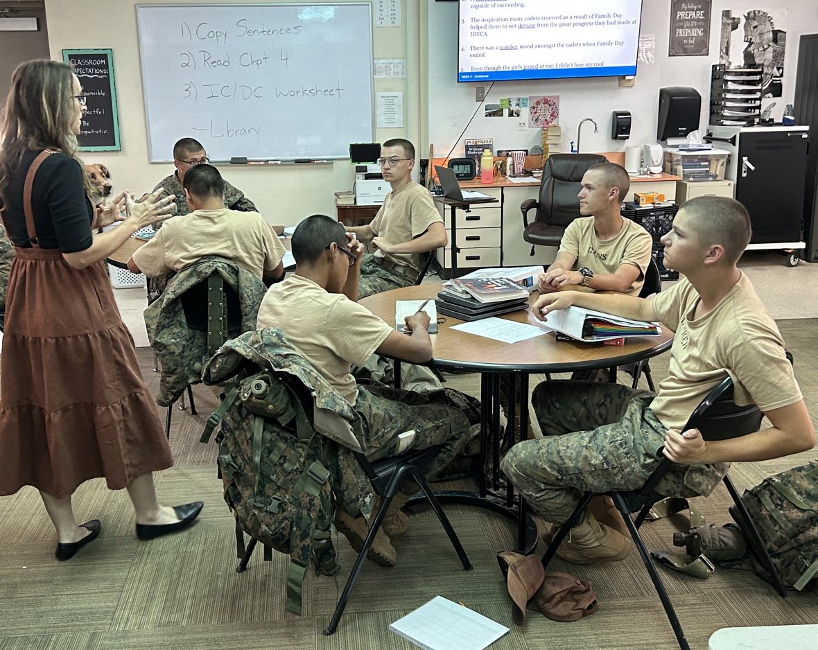 Alternative school's military-style discipline transforms struggling ...