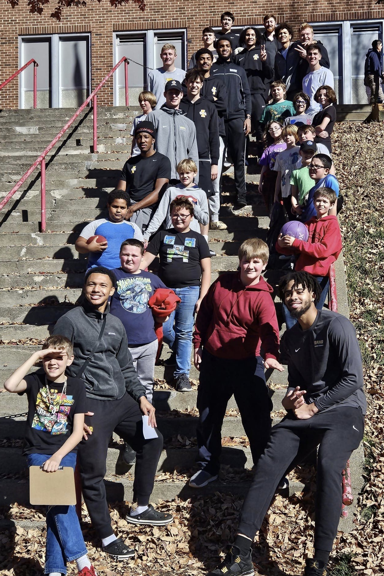 Giving back: Vandal student-athletes are big brothers in Moscow